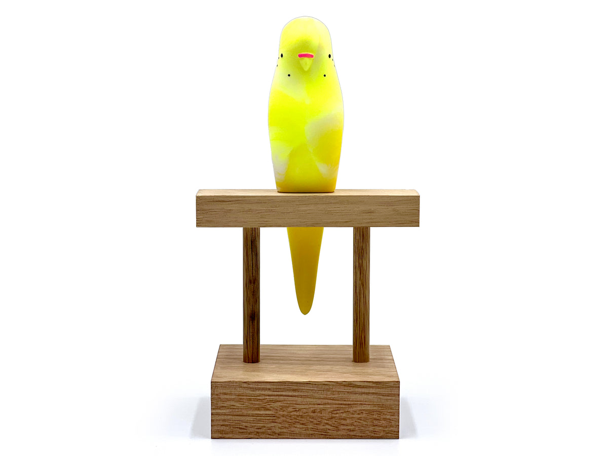 Pete Cromer (Australia) Resin Budgerigar - Yellow – That Retro Piece