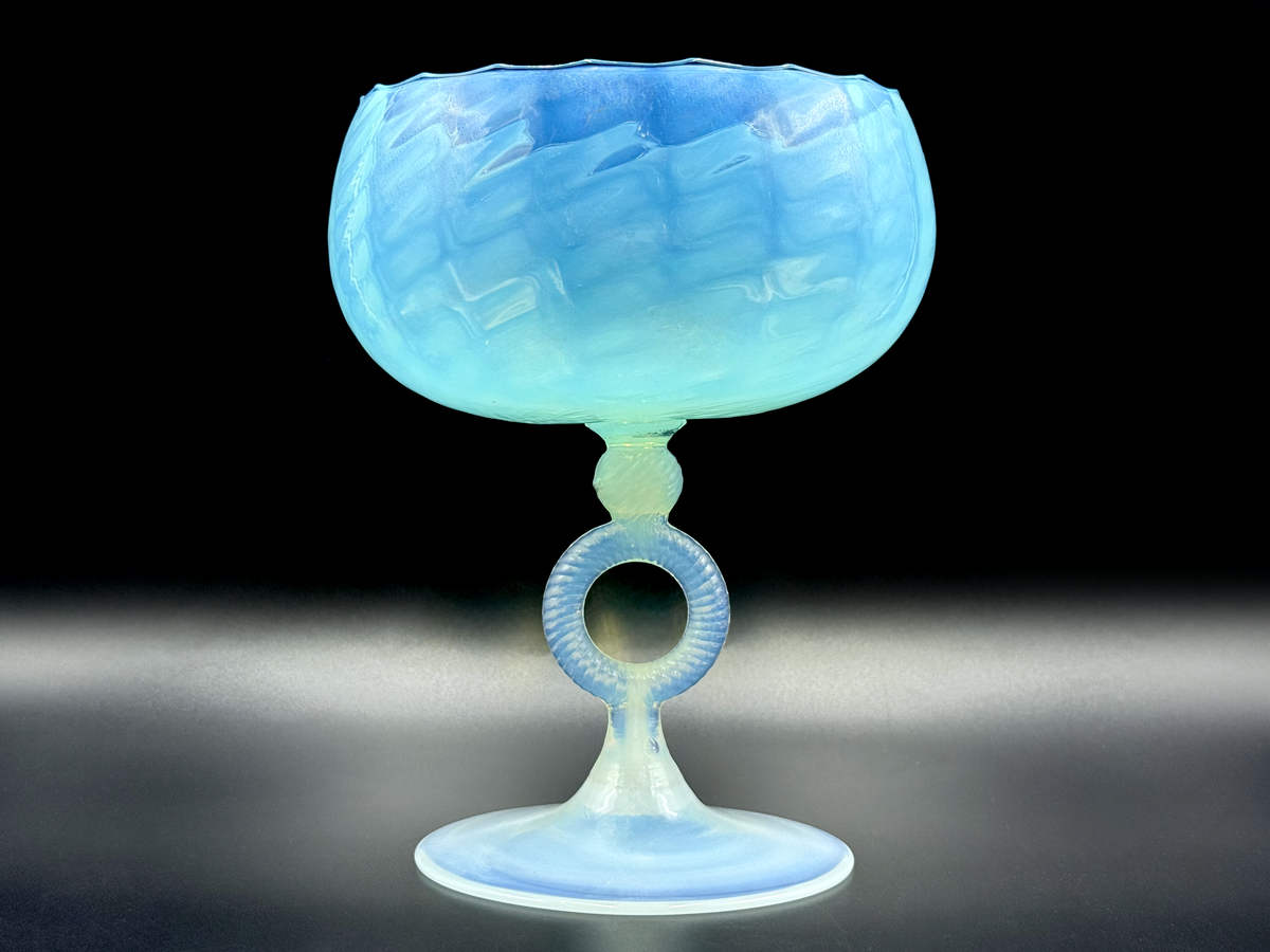 Stelvia Glass (Empoli, Italy) from their Romantica range | 9" Compote ...