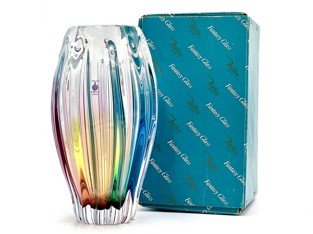 Sanyu Glass (Japan) from their Narumi 'Fantasy' range | Art Glass 'Rai ...